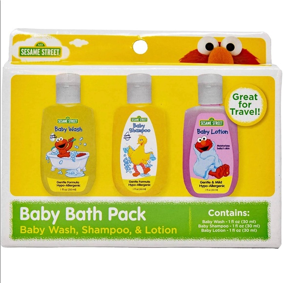 Sesame Street | Bath, Skin & Hair | 3 Piece Sesame Street Baby Bath ...